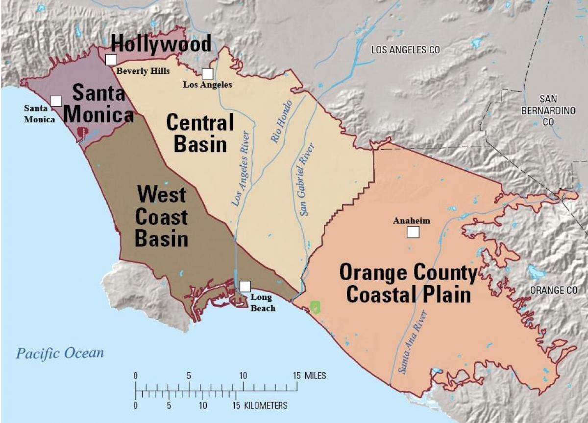 Schematic Diagrams Of The Los Angeles Basin A Review Of The